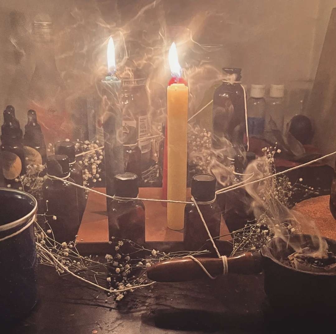 An Offering of Oil and Talismans in Celebration of the Feast of St ...